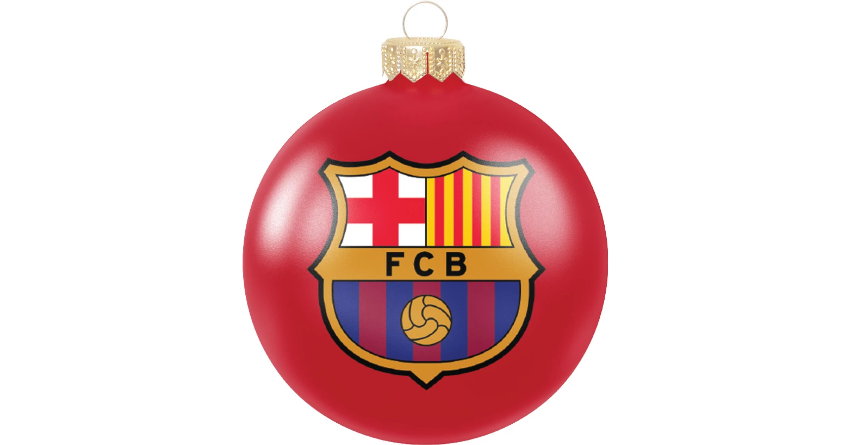 Official FC Barcelona Christmas ornament - Glassis Christmas ornaments